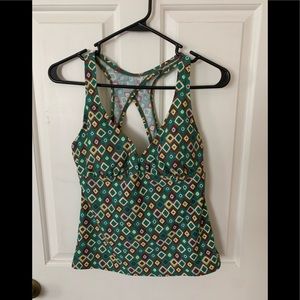 Athleta | Swim | Athleta Tankini Top Sz S Auroville Geo Nwt | Poshmark